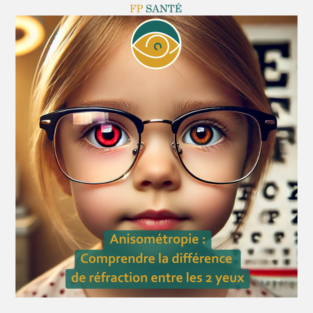 Comprendre l'Anisométropie : différence de réfraction